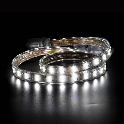 Cina IP68 6500K LED Rope Light Bianco E Caldo Bianco LED Strip Lampade Per soffitto in vendita