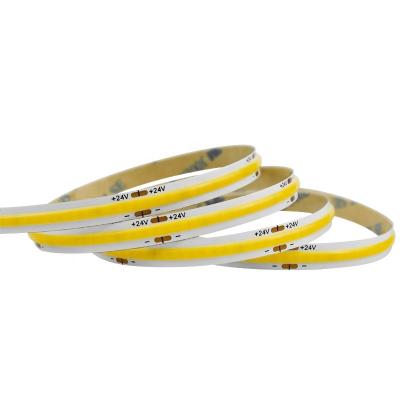 Cina 5mm 8mm COB Strip Light 5m Roll 5W/M LED Dimmable Light Strips in vendita