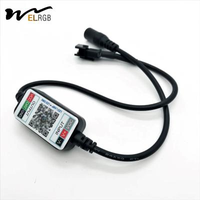Cina WS2812B Wifi BlueTooth Controller WS2811 SK6812 RGB Led Strip Controller in vendita