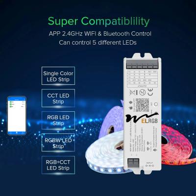 Cina Controller WB5 Componenti di luci a striscia a LED 5CH RGB RGBW CCT Dimmer Controller in vendita