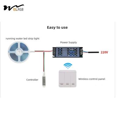 Cina 5V - 24V Controller di luce wireless LED Strip Light Parts Chasing Led Controller in vendita