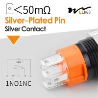China 16mm 16A Metal Toggle Switch LED Light Spare Parts Push Button Toggle Switch for sale