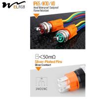 China 16mm 16A Metal Toggle Switch LED Light Spare Parts Push Button Toggle Switch for sale