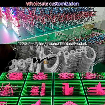 China Sinais de Neon Acrílico de Alta Densidade 3000K Sinais de Neon Led Com Reverso Acrílico Claros à venda