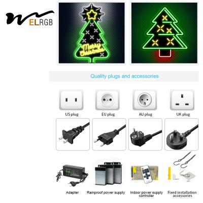 中国 100lm ネオン アクリルサイン LED 飾りつけ灯 12V 3D ネオン文字 販売のため
