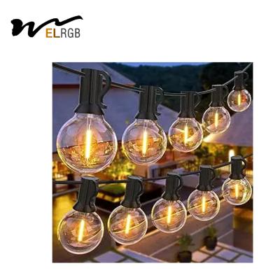 Cina 7.6m-45m Lampade in plastica per esterni Lampade a corda Soft Warm White AC 220V in vendita