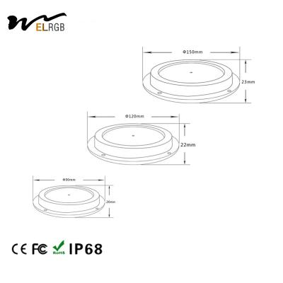 Cina 24V 316SS Lampade per piscine sommergibili 18W Lampade per piscine sotterranee in vendita