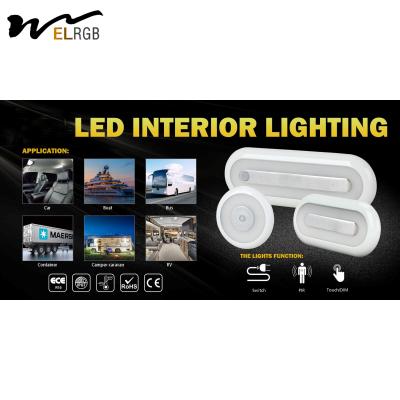 Cina 540Lm Surface Mount Marine Ceiling Light IP67 Per Barche Yacht in vendita