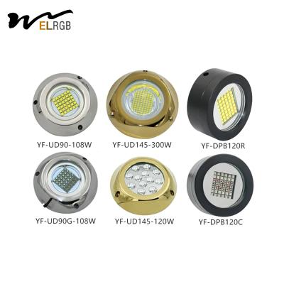 Cina Bronzo 450w Oceano Led luci subacquee IP68 luci subacquee Transom in vendita