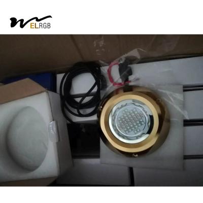 Cina Bronzo 450w Oceano Led luci subacquee IP68 luci subacquee Transom in vendita