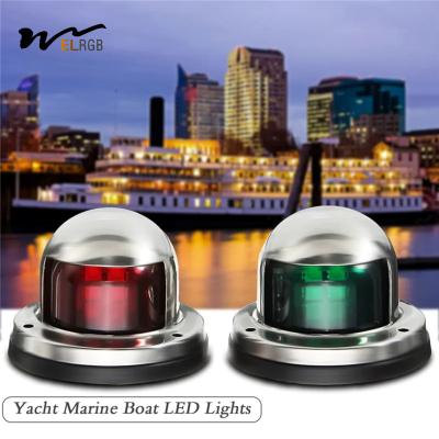 Cina 5050SMD IP68 Faretti a prua per imbarcazioni Rosso Verde Luci di navigazione a prua LED in vendita