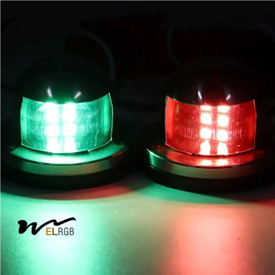 Cina 5050SMD IP68 Faretti a prua per imbarcazioni Rosso Verde Luci di navigazione a prua LED in vendita