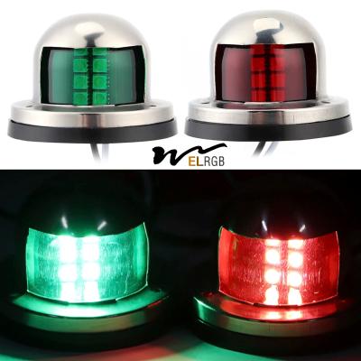 Cina 5050SMD IP68 Faretti a prua per imbarcazioni Rosso Verde Luci di navigazione a prua LED in vendita