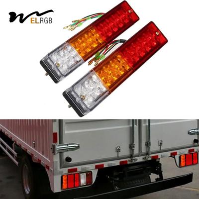 Cina 20 LED 12V luci impermeabili camion LED luce di coda lampada yacht auto rimorchio luce posteriore inversione di corsa frenata girare in vendita