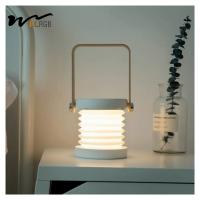 China Foldable Lantern Style Table Lamps Indoor Work Light Bedside Lantern for sale