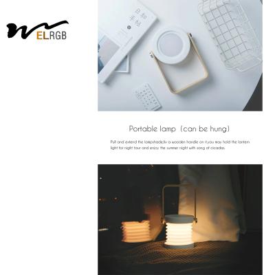 Cina Lanterna pieghevole Lampade da tavolo per lavori interni Lanterna da letto in vendita