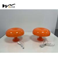 China Acrylic Orange Mushroom Lamp Indoor Work Light E27 Switch Control for sale