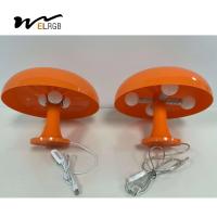 China Acrylic Orange Mushroom Lamp Indoor Work Light E27 Switch Control for sale