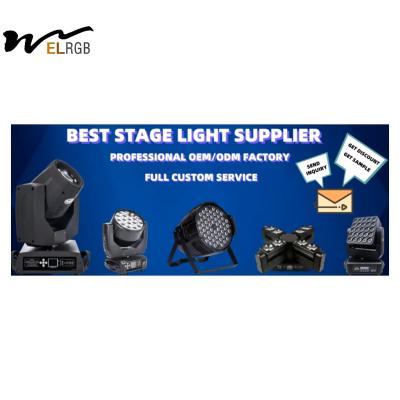 Cina 260W RGBW DMX512 Disco Moving Head Light 16CH Disco Par Light in vendita