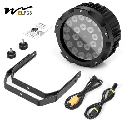 Cina 4100K Led Par Can Stage Light RGBWA+UV 6In1 Par Stage Light in vendita