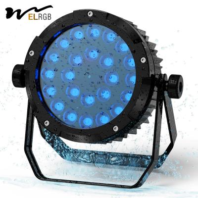 Cina 4100K Led Par Can Stage Light RGBWA+UV 6In1 Par Stage Light in vendita