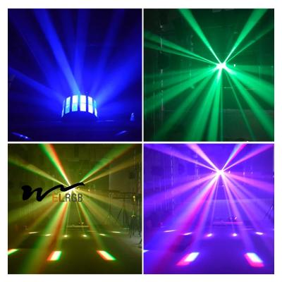 Cina IP20 Butterfly Laser Light Indoor Work Light Bianco neutro 8CH DMX in vendita