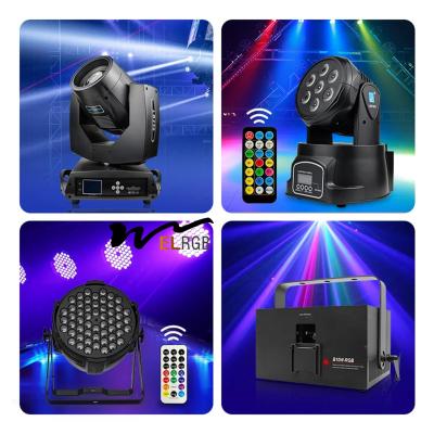 Cina 150W Moving Heads Dj Lights RGBW Mini Led Spot Moving Head Light in vendita