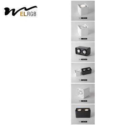 Cina 25w 30w Quadratura di luce a LED Riflettore di lavoro all'interno Luce senza taglio COB Superficie montata in vendita