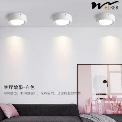 Cina 3500K LED superficie montata Downlight superficie cilindrica montata luci a LED soffitto in vendita