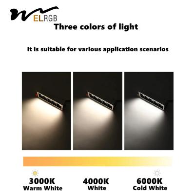 Cina IP55 Il soffitto incassato LED Strip illuminazione 7W 10W 2700K-3000K Bianco caldo in vendita