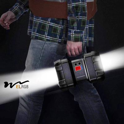 China 40W Multi Function Portable Searchlight IP55 High Powered Handheld Spotlight Te koop