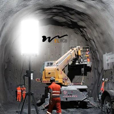 中国 2835SMD IP64 三脚付き LED 作業灯 充電可能 LED 建設灯 販売のため