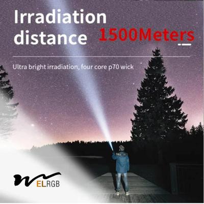 Cina 90000 lumens Luce di lavoro all'aperto 6000K Riflettore di caccia ricaricabile in vendita
