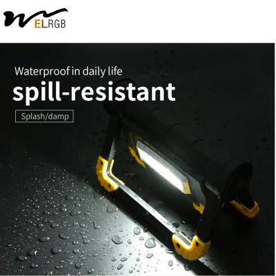 Cina 2000lm COB Led Work Light Outdoor Working Light Rechargeable Cob Work Light Lumiera di lavoro a LED in vendita