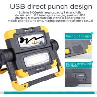 China 2000lm COB Led Work Light Outdoor Working Light Rechargeable Cob Work Light for sale