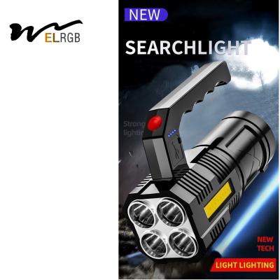 Cina 1500mah Torcia impermeabile ricaricabile Luce di lavoro esterna 6000K in vendita