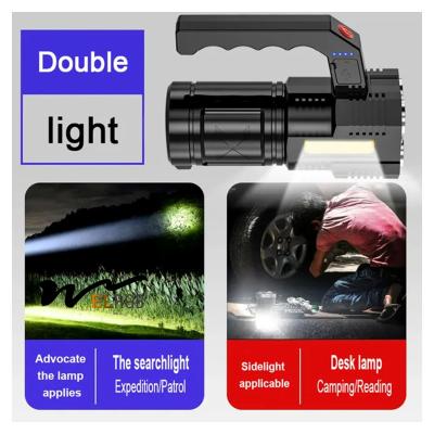 Cina 1500mah Torcia impermeabile ricaricabile Luce di lavoro esterna 6000K in vendita