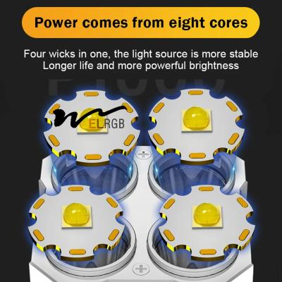 Cina 1500mah Torcia impermeabile ricaricabile Luce di lavoro esterna 6000K in vendita