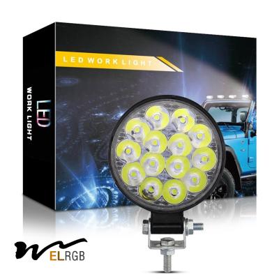 Cina 4X4 faro offroad 14SMD 12V-80V luci a doppio colore per camion in vendita