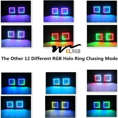 Cina Mini RGB Veicolo LED luci di lavoro 3 pollici 4x4 Led Pod Light Decorazione in vendita