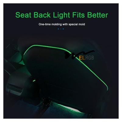 Cina 128 colori Kit di illuminazione ambientale auto Tesla Model 3 Illuminazione ambientale 12V in vendita