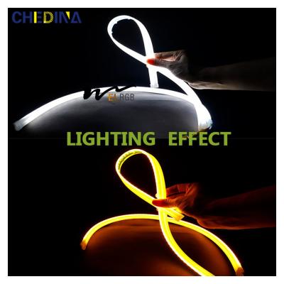 中国 45cm 60cm Drl LEDストライプ 車両 LED ワークライト Drl 柔軟なLEDヘッドライトストライプ 販売のため