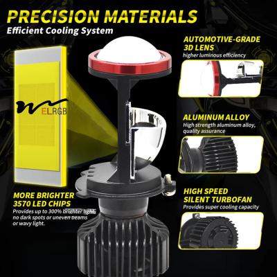 Cina CSP3570 Luci a LED per moto 16000LM H4 Lampada proiettore a LED 55W in vendita