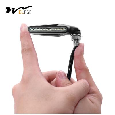 Cina DC12V Flowing LED Turn Signal Indicatori moto e luce dei freni in vendita