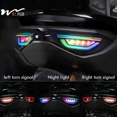 Cina RGB lampadine posteriori lampadine LED per motociclette per Yamaha Nmax155 in vendita