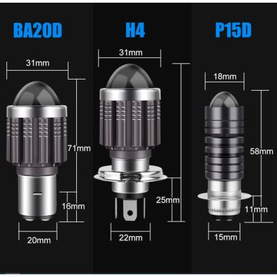 Cina CSP 3000Lm Luci a LED per motocicli in vendita