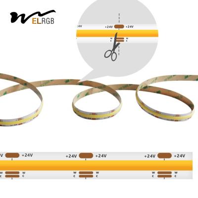 Cina USB 5V CCT sintonizzabile Flessibile COB LED Strip 2700K-6500K Fcob Led Strip in vendita