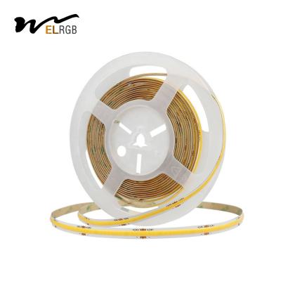 Cina 5mm 8mm COB Strip Light 5m Roll 5W/M LED Dimmable Light Strips in vendita