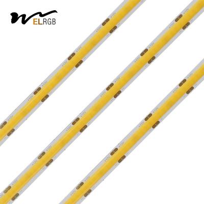 Cina 5mm 8mm COB Strip Light 5m Roll 5W/M LED Dimmable Light Strips in vendita