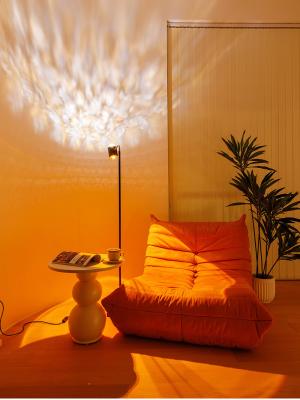Cina Controllo intelligente Lampada a pavimento a LED Disegno ondulativo dell'acqua per caffè o luce notturna in vendita